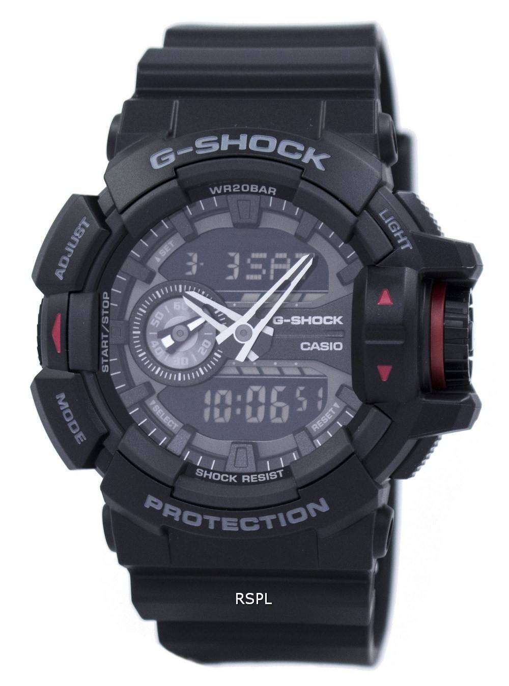 Casio G-Shock Analog Digital GA-400-1B Mens Watch – Citywatches.in