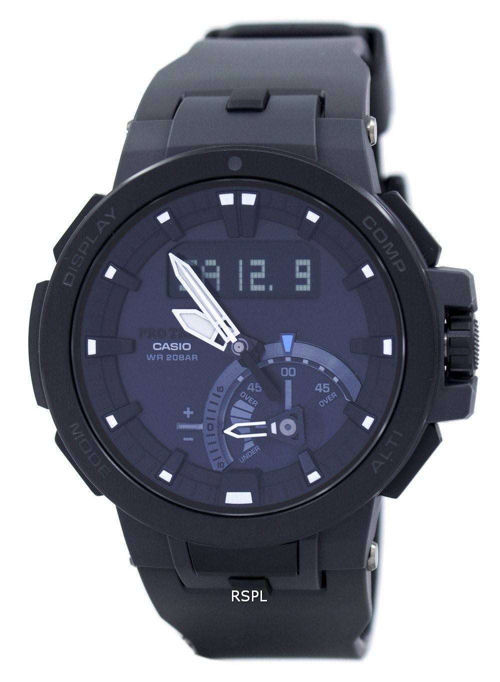 Casio Protrek Tough Solar Radio Controlled Triple Sensor PRW-7000-8 Me ...